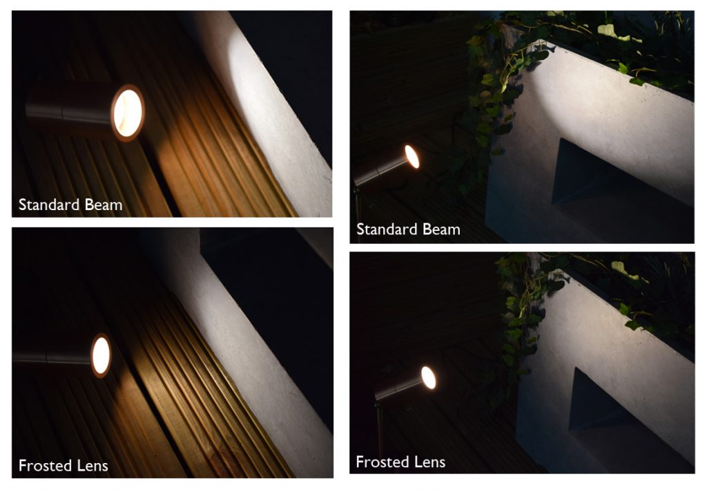 Frosted Glass Lens | 50mm Filter for Spotlights | GU10 / MR16 | Anti Glare