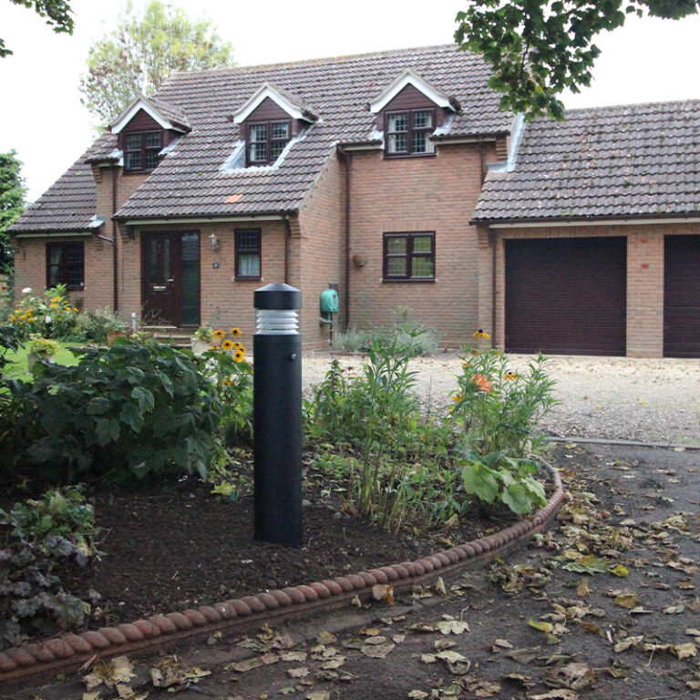 Motion Sensor Bollard Light - PIR - Lighthouse - IP65