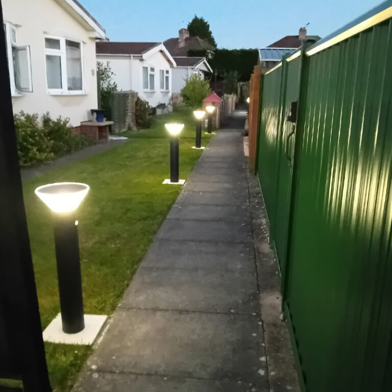PIR Solar Path Light | Olympia 800mm with Motion Sensor