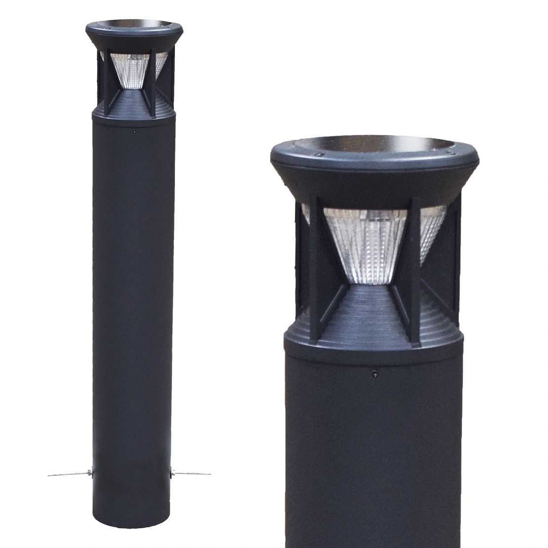 Root Mount Solar Bollard Light - GUARDA | Vandal Resistant